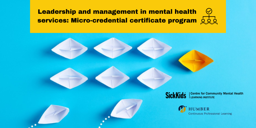 Leadership and management in mental health services: Micro-credential ...
