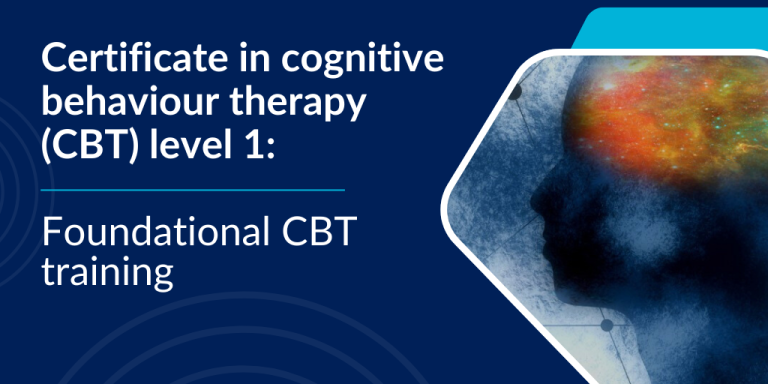 Cognitive behaviour therapy (CBT)